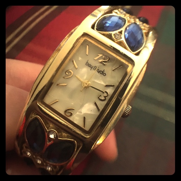 Bay Studio | Accessories | Baystudio Gold Bracelet Watch | Poshmark